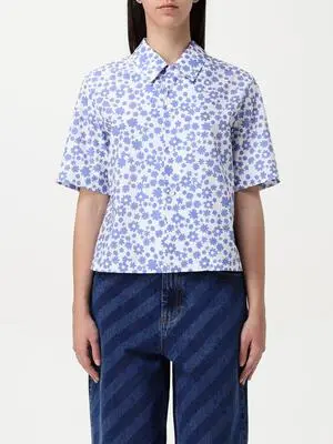 Marni Floral Print Shirt - Blue