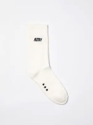 AUTRY Ribbed Socks - Cream