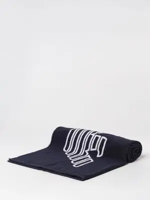 Emporio Armani Bath And Beach Towels Lifestyle - Blue
