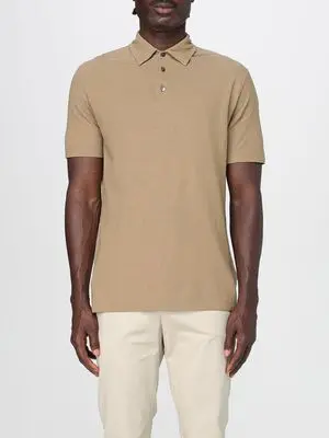 ZANONE Polo Shirt Men Mustard