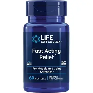 LIFE EXTENSION Fast Acting Relief 60 Softgels - One-color