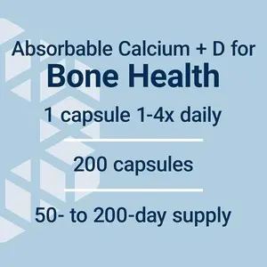 LIFE EXTENSION Calcium Citrate With Vitamin D 200 Capsules
