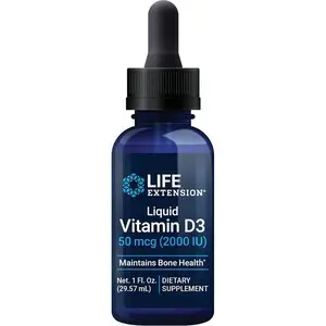 LIFE EXTENSION Liquid Vitamin D3 2000iu 29.57 Milliliters - One-color