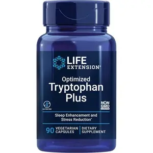 LIFE EXTENSION Optimized Tryptophan Plus 90 Capsules - One-color
