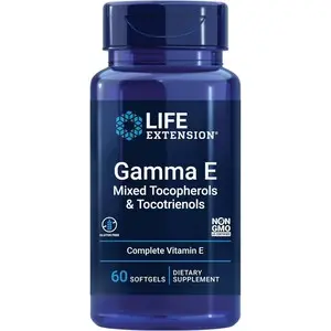 LIFE EXTENSION Gamma E Tocopherol/tocotrienol 60 Softgels - One-color