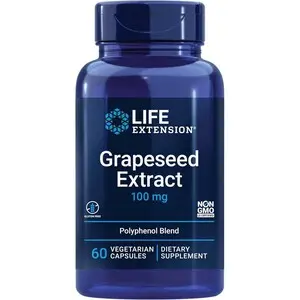 LIFE EXTENSION Grapeseed Extract 100 Mg 60 Capsules - One-color