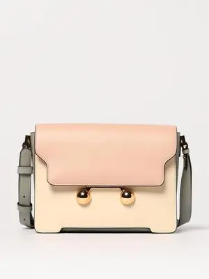 Marni Marni Color Block Shoulder Bag Pink