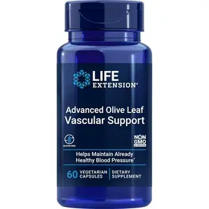 LIFE EXTENSION Advanced Olive Leaf Vascular Support 60 Capsules - One-color