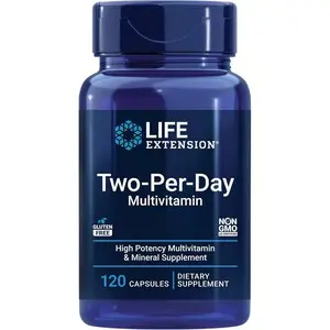 LIFE EXTENSION Two-per-day Capsules 120 Capsules - One-color