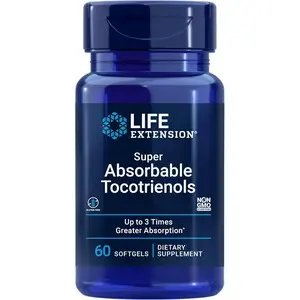 LIFE EXTENSION Super Absorbable Tocotrienols 60 Softgels - One-color