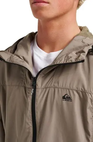 Quiksilver Overcast Water Repellent Hooded Windbreaker