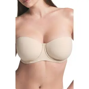 SKIMS Fits Everybody Strapless Bra - Sand