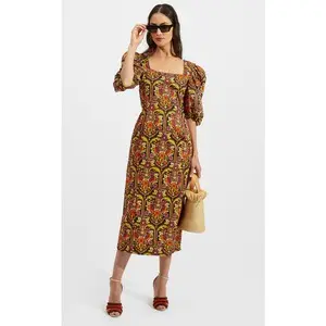 La Doublej Puff Sleeve Day Dresses