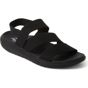DEARFOAMS Emilia Strappy Sandals - Black