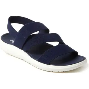 DEARFOAMS Emilia Strappy Sandals - Navy