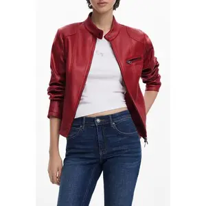 Desigual Straight Hem Jackets For Women