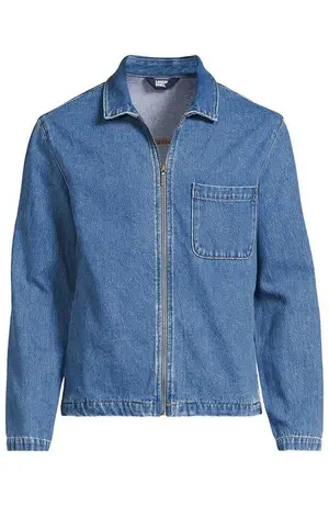 LANDS' END Full Zip Lightweight Jacket