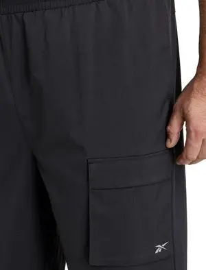 REEBOK Big & Tall Performance Cargo Pants - Black