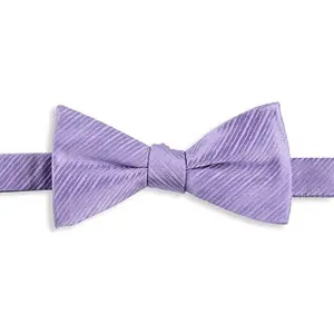 SYNRGY BY DXL Striped Bow Tie - Purple