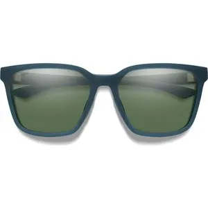 SMITH Shoutout Core Square Sunglasses - Pacific Crystal / Gray Green