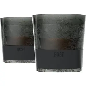 HOST Whiskey Freeze Cooling Cup Set Of 2 - Smoke