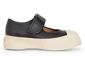 Marni Mary Jane Low-top Sneakers - Black