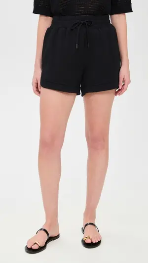 Varley Ollie High Rise Shorts - Black