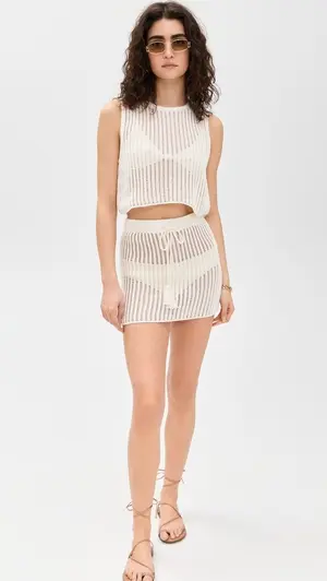 L*Space Sander Knit Top - Cream
