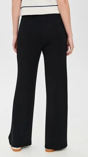 Varley Wide Leg Trousers - Black