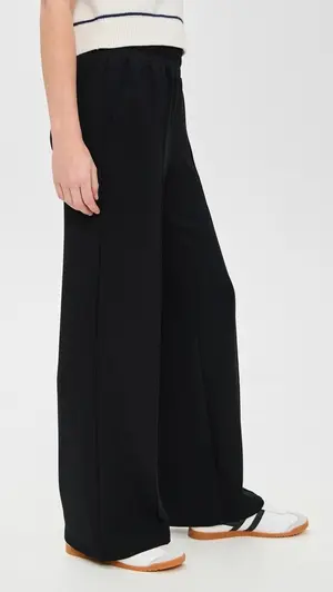 Varley Wide Leg Trousers - Black