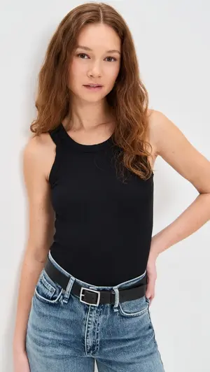 PERFECTWHITETEE Elle Rib Tank