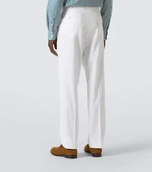 Dunhill Cotton Straight Trousers