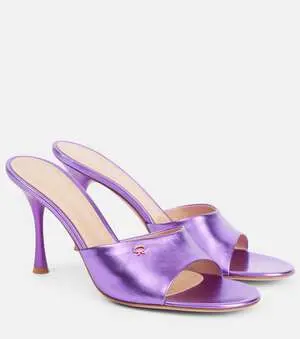 Gianvito Rossi Logo Mules Clogs For Women