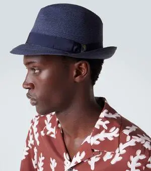 Borsalino Straw Panama Hat
