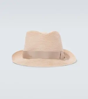 Borsalino Straw Panama Hat - Beige