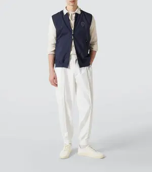 Brunello Cucinelli Pleated Tapered Trousers
