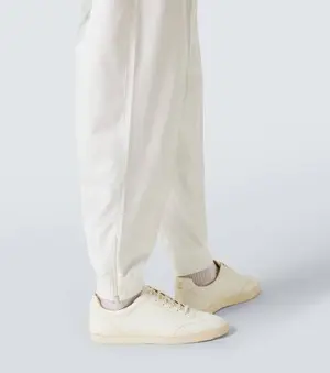 Brunello Cucinelli Pleated Tapered Trousers