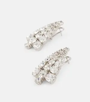 JIL SANDER Crystal-embellished Earrings