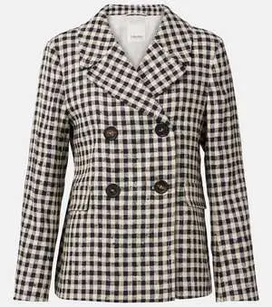 Max Mara Checked Outerwear For Women