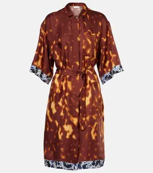 Dries Van Noten Shirt Dress Day Dresses