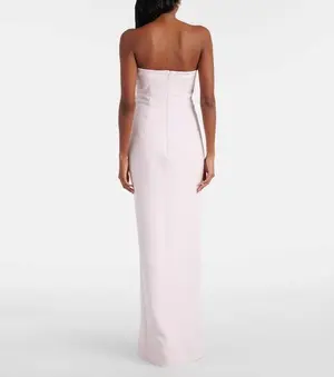 Roland Mouret Ruffled Strapless Gown