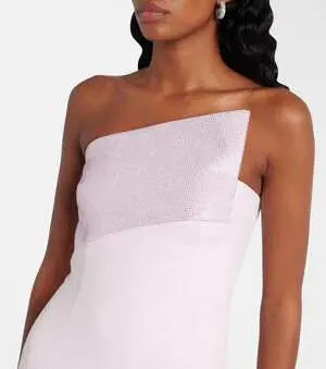 Roland Mouret Ruffled Strapless Gown