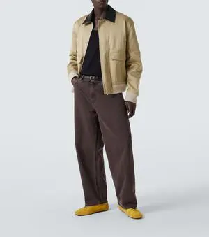 WALES BONNER Shade Cotton Sateen Blouson