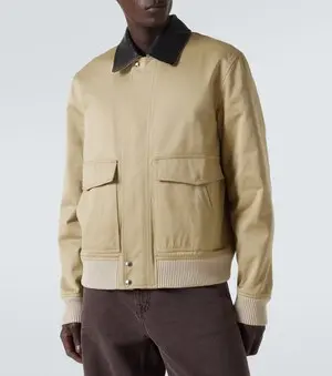 WALES BONNER Shade Cotton Sateen Blouson