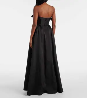 Roland Mouret Ruffled Strapless Gown