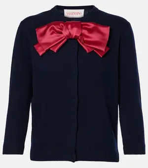 Valentino Garavani Bow Cardigans For Women