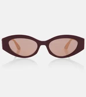 Dior 30montaigne B6i Cat-eye Sunglasses - Red