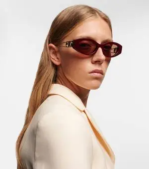 Dior 30montaigne B6i Cat-eye Sunglasses - Red