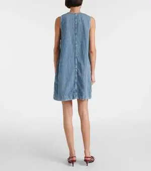 7 For All Mankind Denim Mini Dress