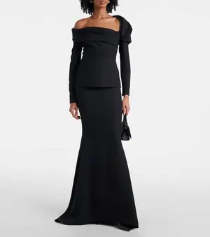 Safiyaa Draped Gown